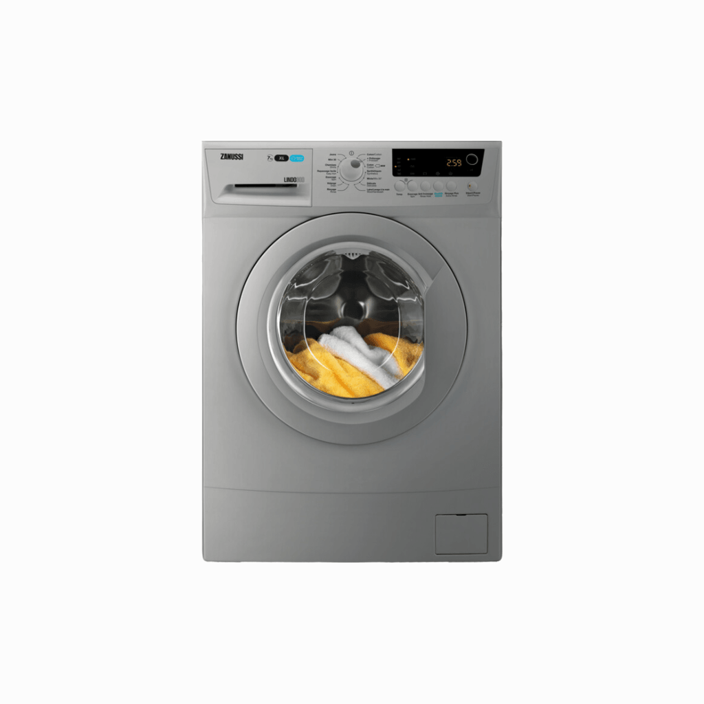 ZANUSSI Máquina De Lavar Roupa 7kg 1000rpm Cinza | Twisted Media