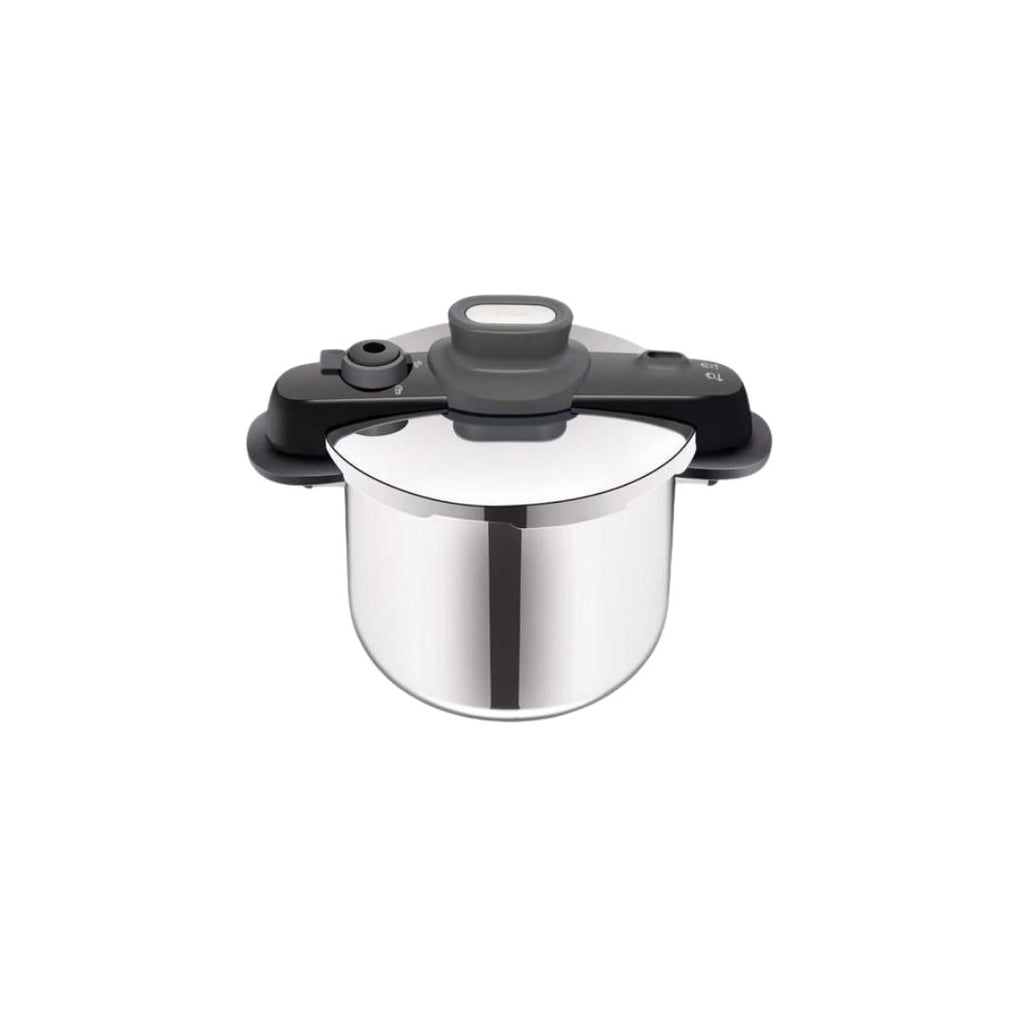 Panela de Pressão Tefal Secure Compact 8L Inox | Prática e Segura